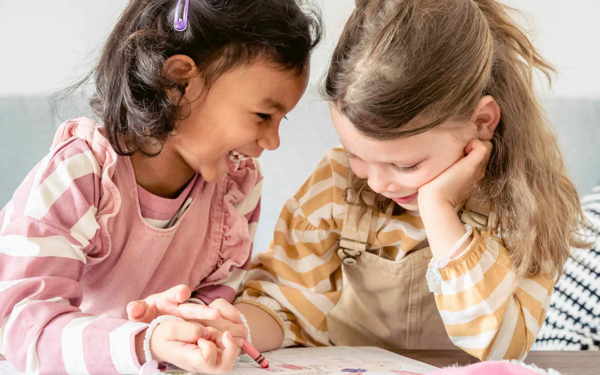 Children Learning Creatively Through Art - Tiny Tykes Academy